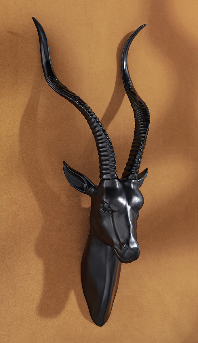 Design Toscano African Antelope Wall Sculpture & Reviews | Wayfair
