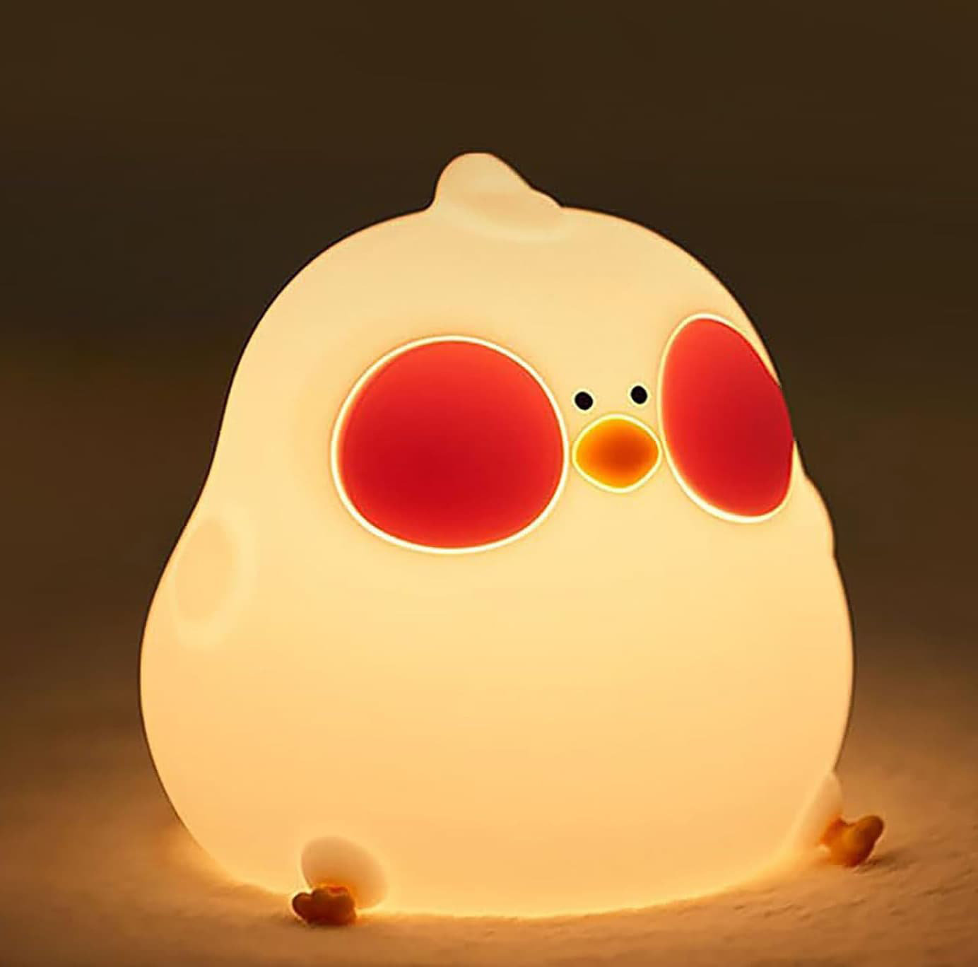 VEROSAL Cute Squishy LED Duck Lamp and Other Animal Novelty Lamps ...