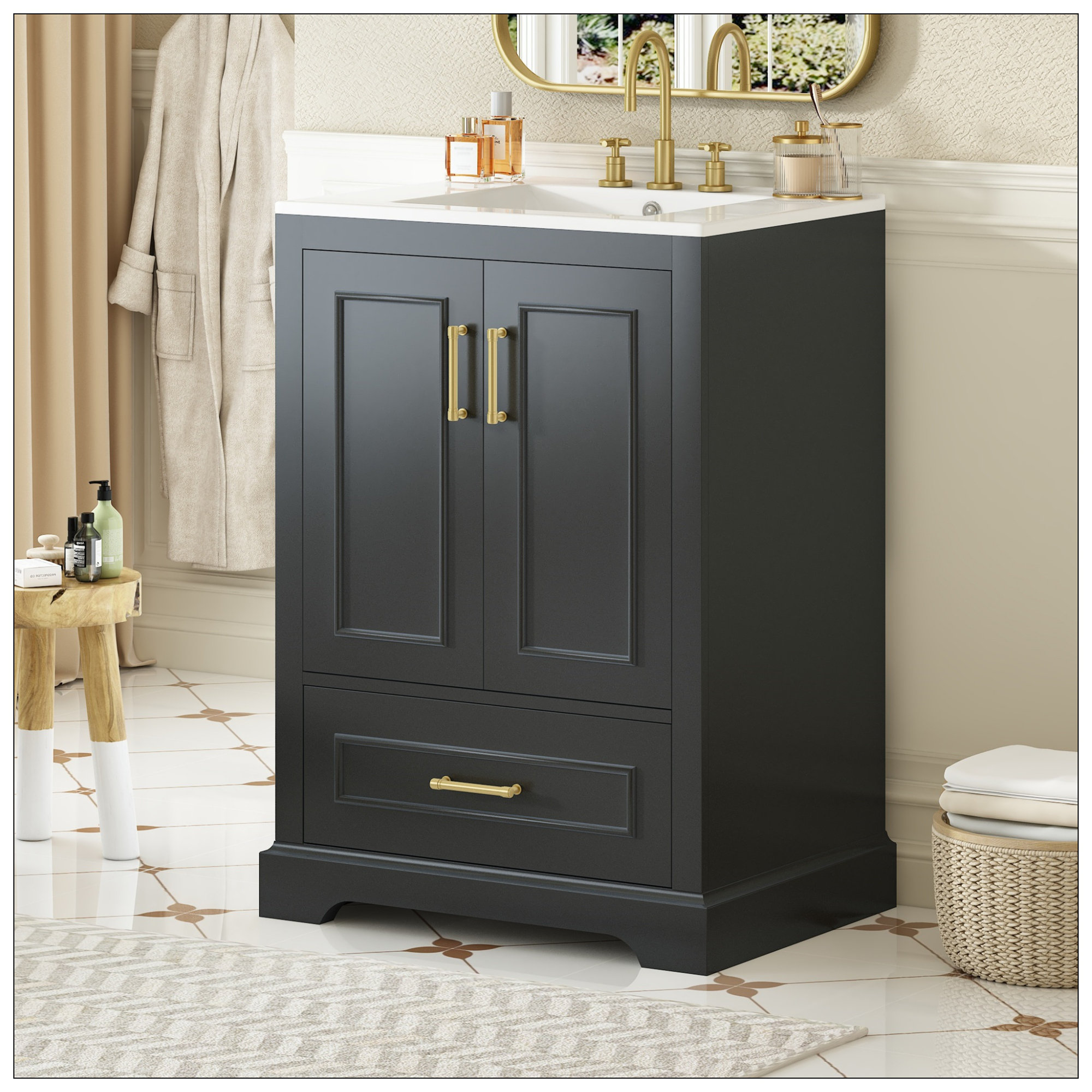 House of Hampton® Vanities For Bathroom | Wayfair