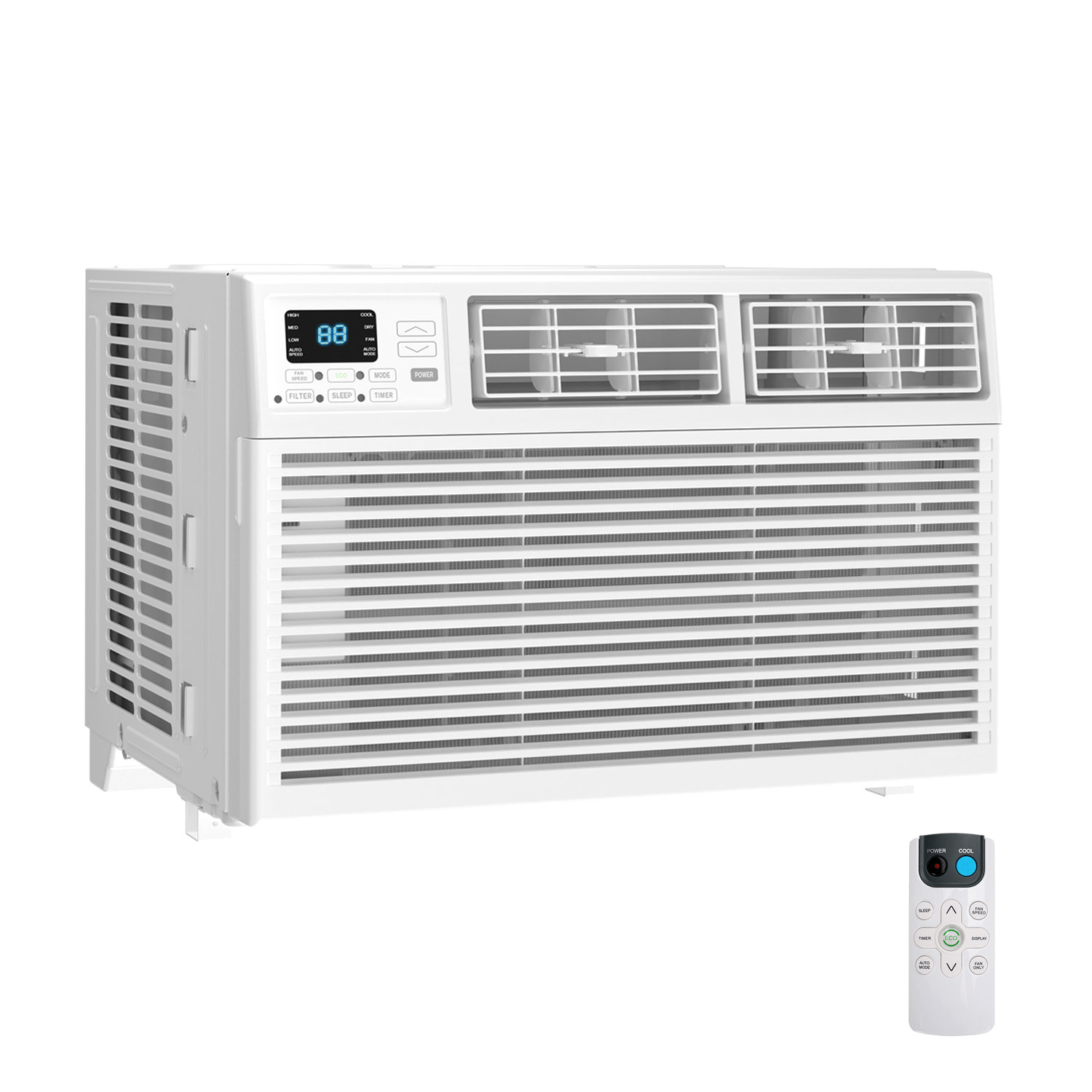 ELECTACTIC 3-In-1 Multifunctional Window Air Conditioner, Quiet and ...