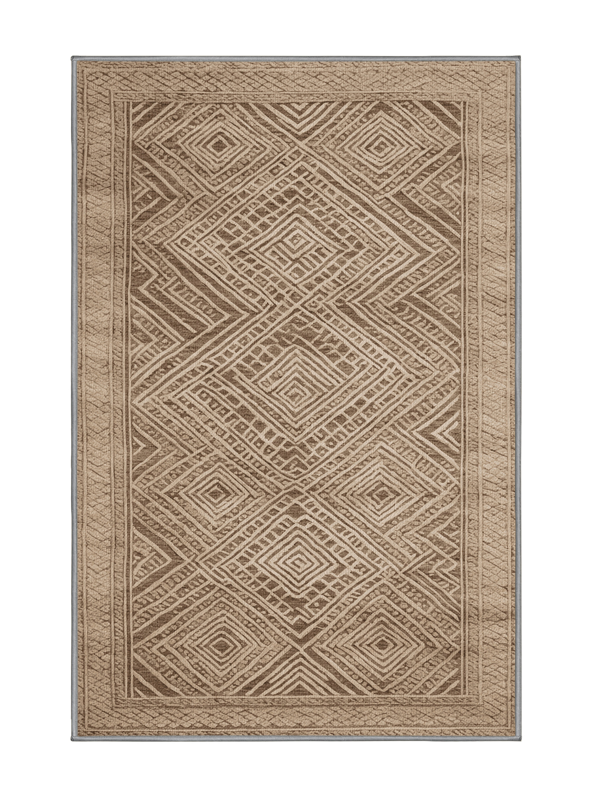Hokku Designs Washable Kahiko Patterns Hawaiian Area Rug | Wayfair
