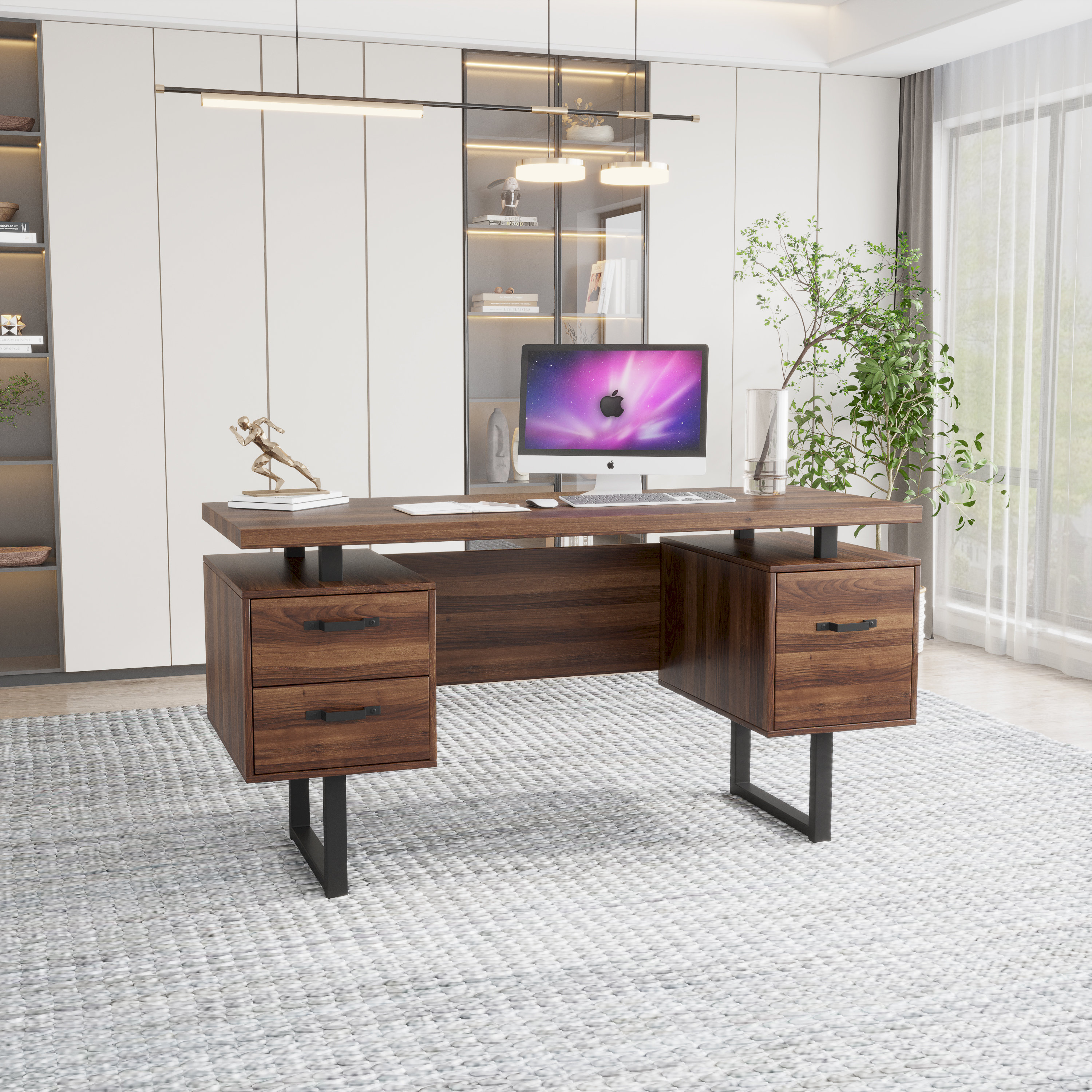 Millwood Pines Vardin Desk | Wayfair