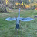 Beachcrest Home™ Waymon Rocker Heron Garden Stake & Reviews | Wayfair