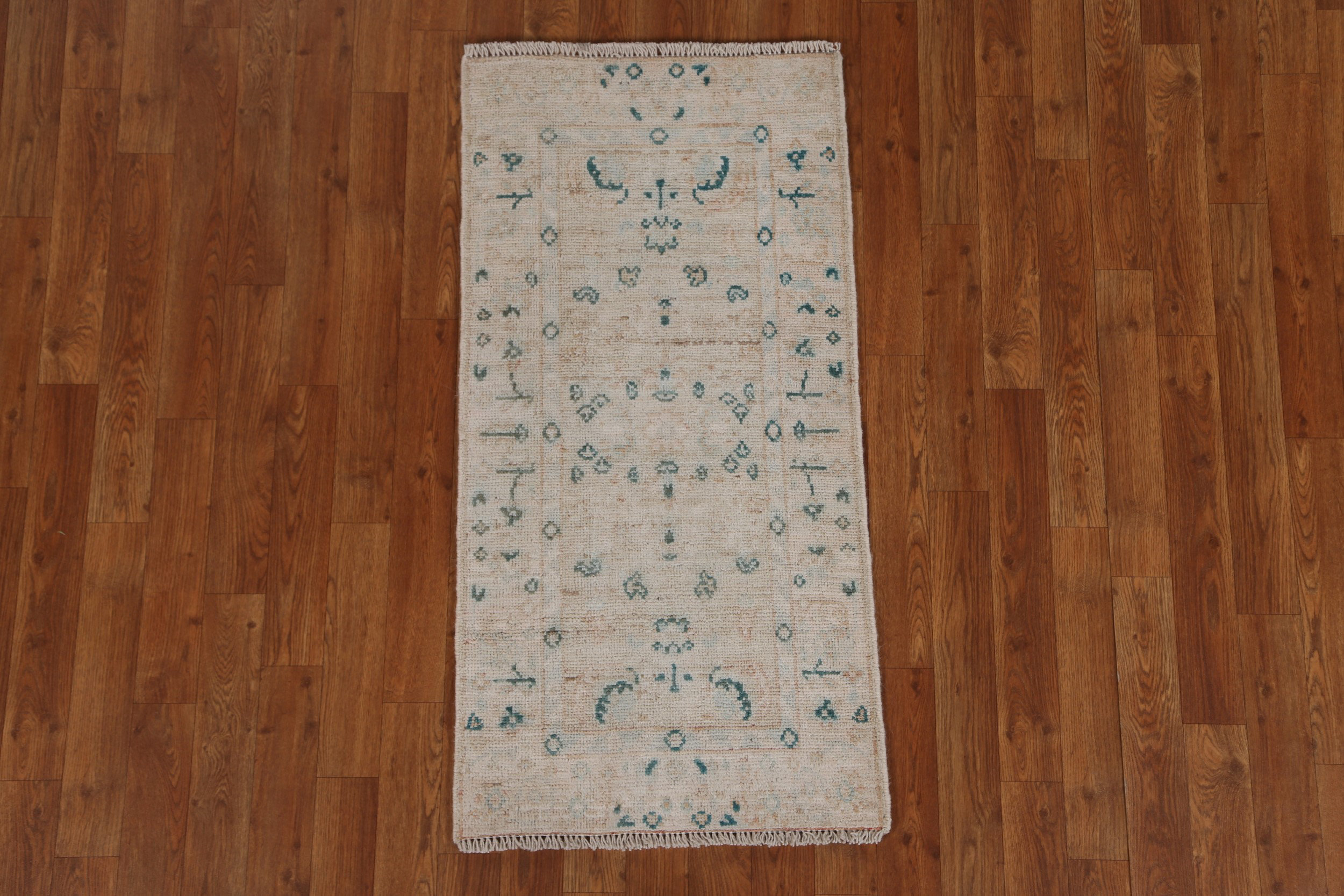 Rugsource Muted Oushak Turkish Area Rug Hand-Knotted 2X4 | Wayfair
