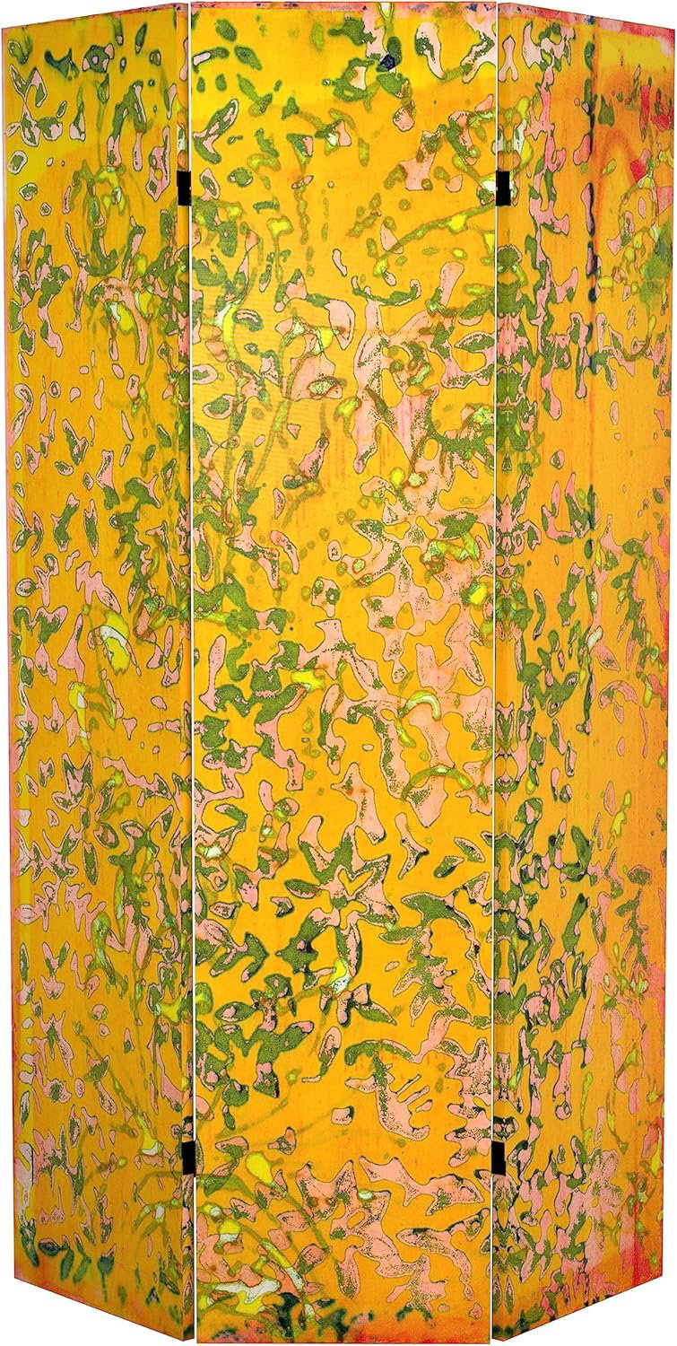 Red Barrel Studio® 6 Ft. Tall Double Sided Dancing Colors Canvas Room ...