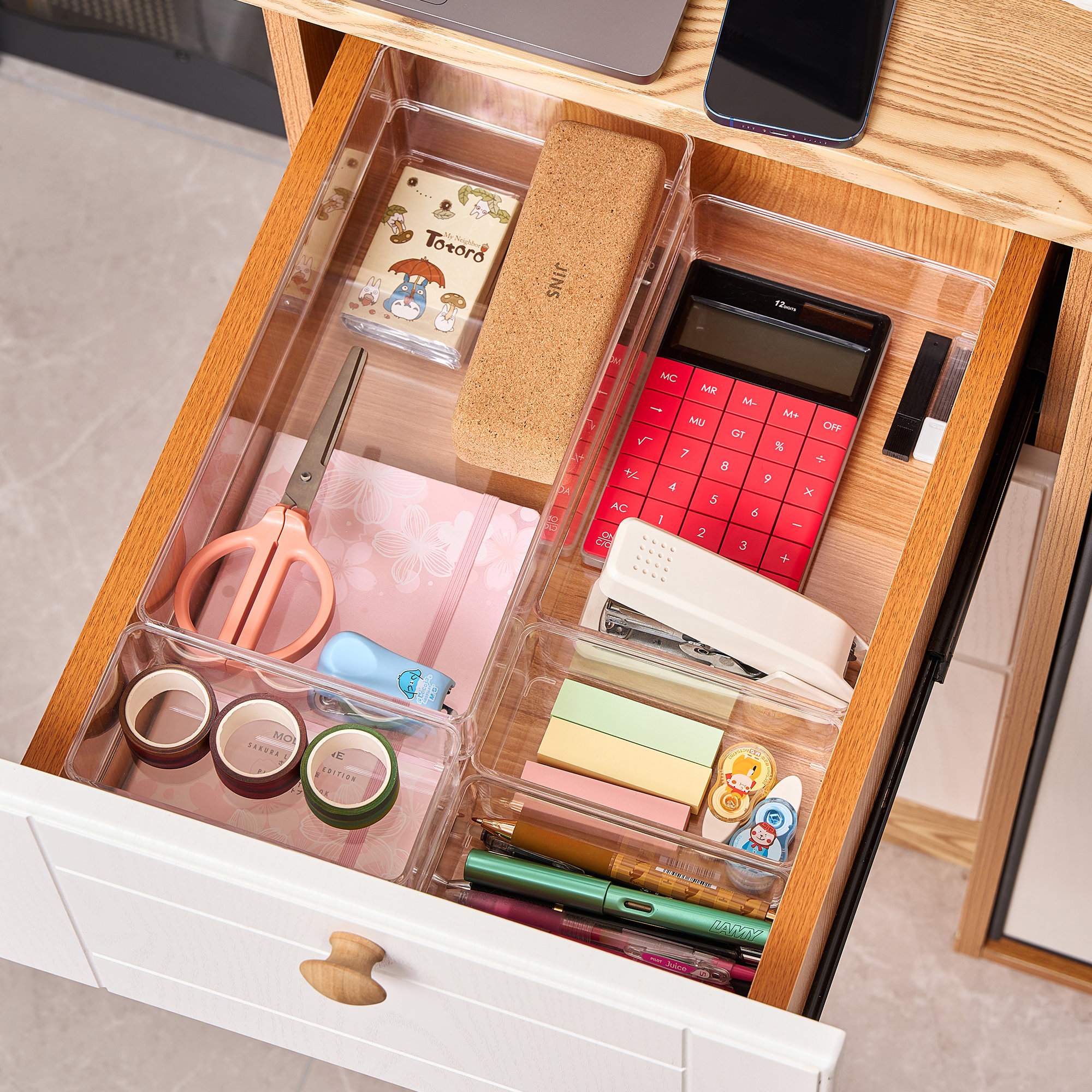 Sorbus 65-Piece Office Desk Drawer Organizer Set | Wayfair
