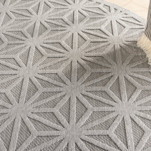 Winston Porter Eastertown Geometric Indoor/Outdoor Rug & Reviews | Wayfair