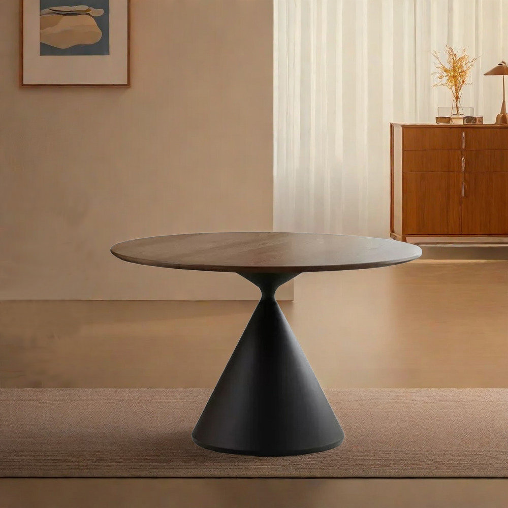 Orren Ellis Vintage Circular Multi-Purpose Dining Table - Wayfair Canada