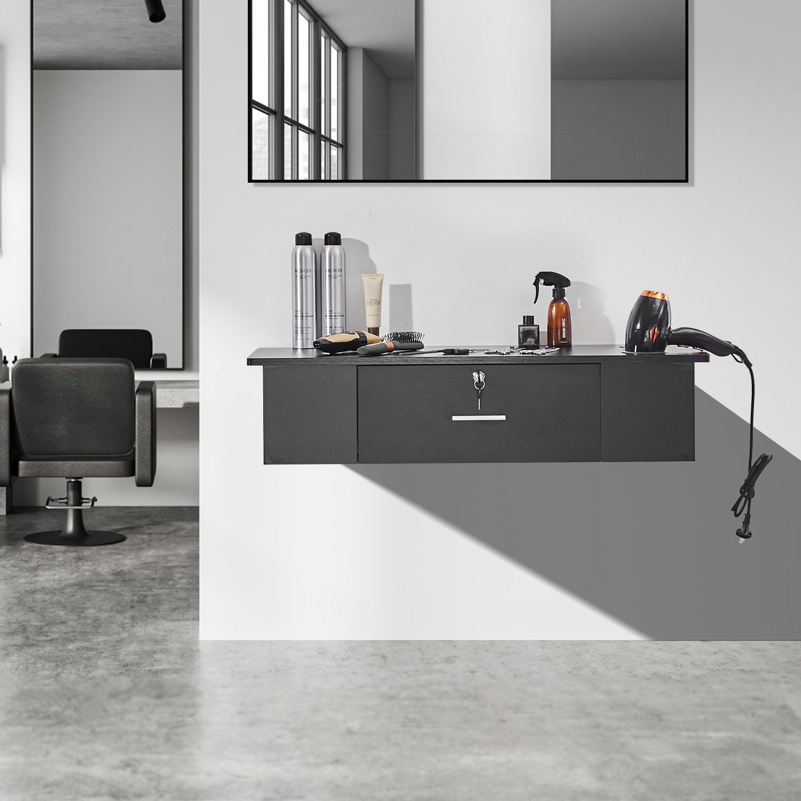Rebrilliant Salon Organizer, Station Unit For Hair Professionals ...