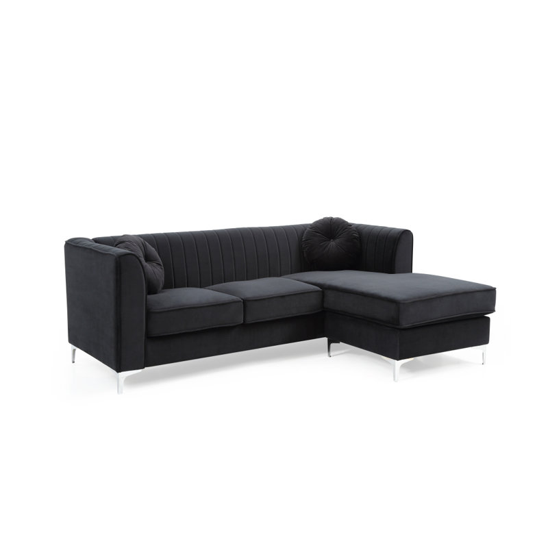 Wade Logan® Chelcea Modern Sofa Glory Furniture Delray Sofa Chaise 3 ...
