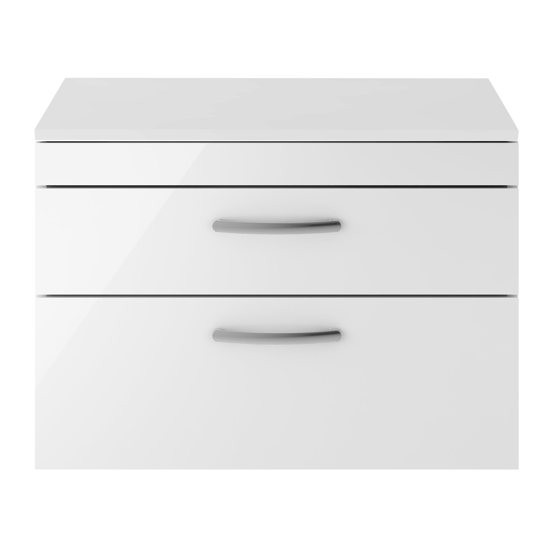 Nuie 80cm Wall-Mounted Vanity Unit Base Only | Wayfair.co.uk