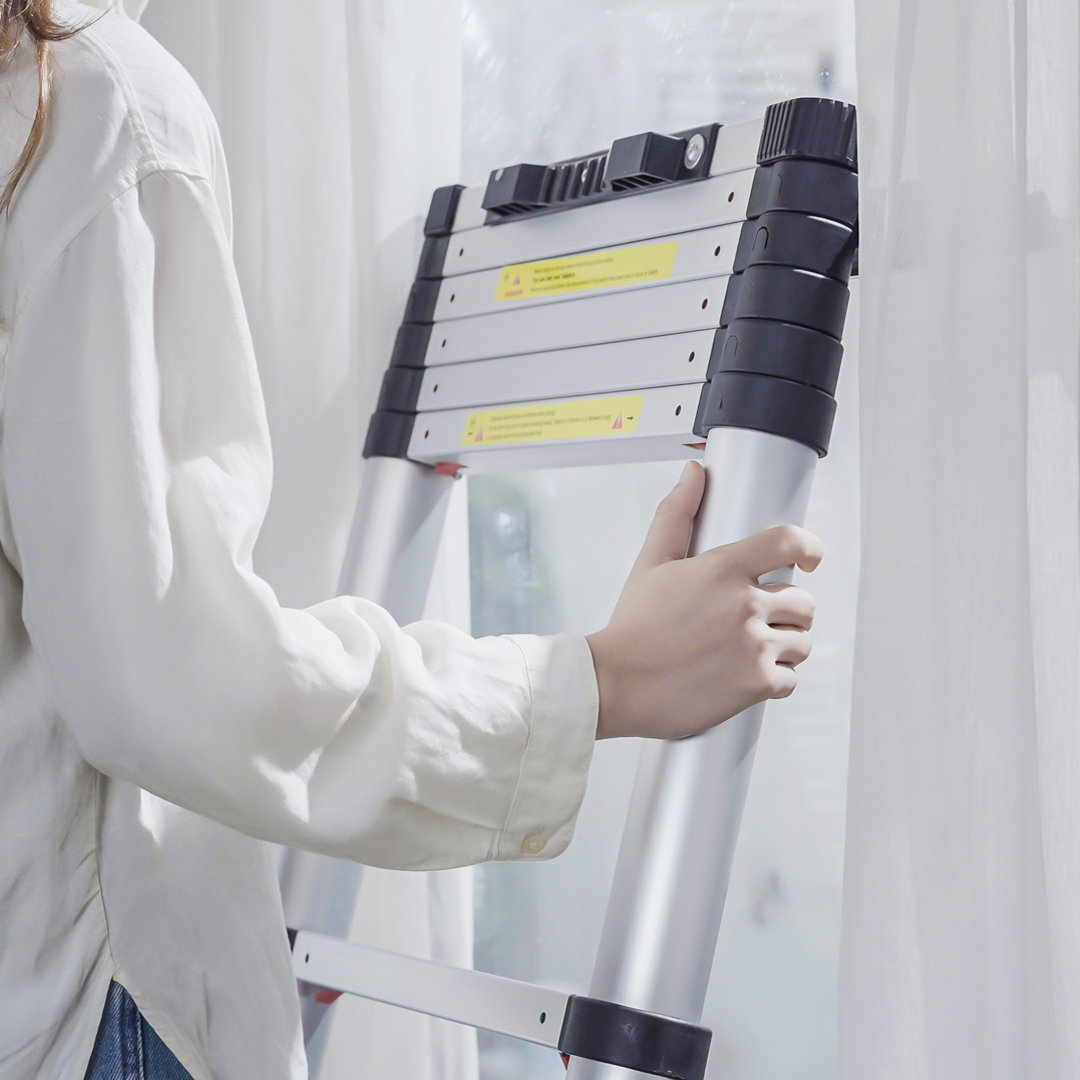 VEVOR Aluminum Folding Extension Ladder & Reviews | Wayfair