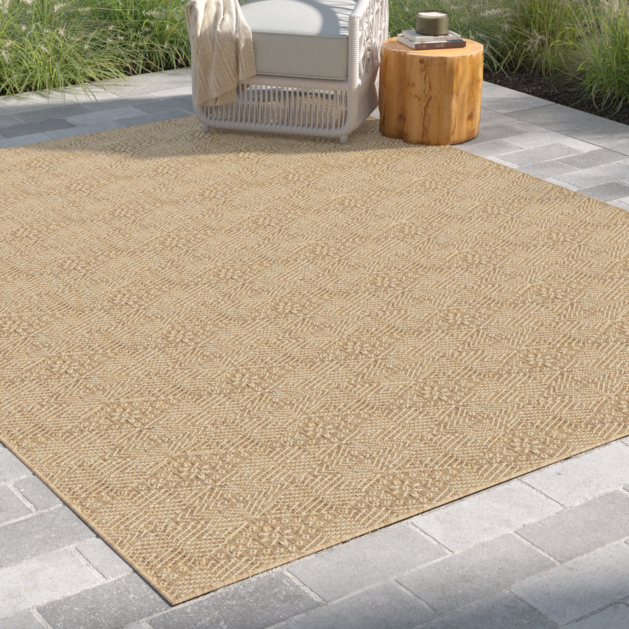 Sand & Stable™ Roselyn Trellis Indoor/Outdoor Runner Rug for Living ...