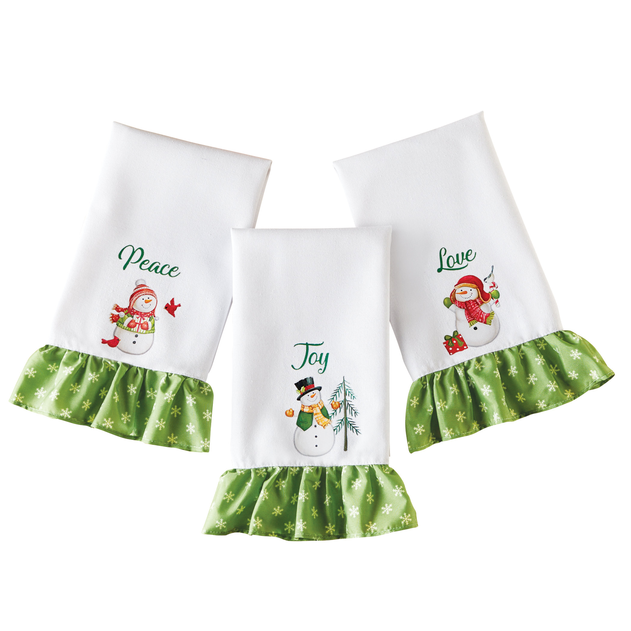 The Holiday Aisle® Joshlyn 3 Piece Hand Towel Set | Wayfair