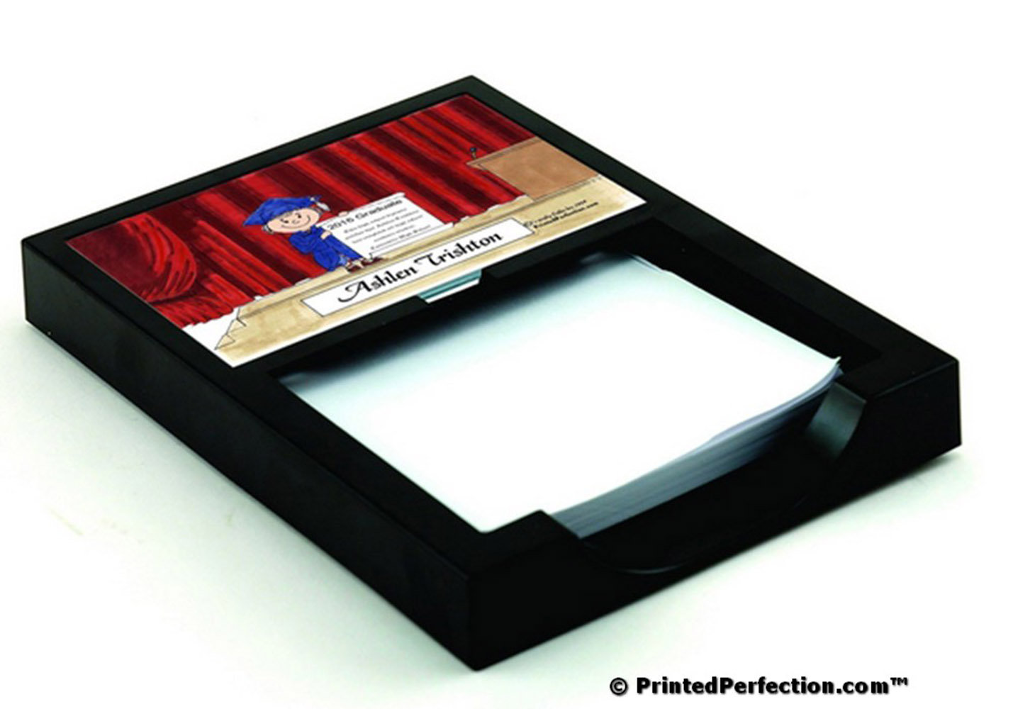 Printed Perfection Personalized Graduation - Female Memo Holder with ...