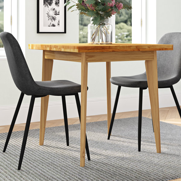 Gracie Oaks Rosalie Square 75cm L x 75cm W Dining Table & Reviews ...