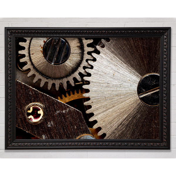 Ebern Designs Cogs Of Time - Single Picture Frame Art Prints | Wayfair ...