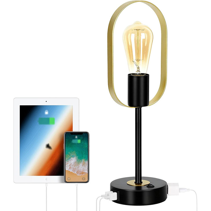Mercer41 Kadance Metal USB Desk Lamp | Wayfair