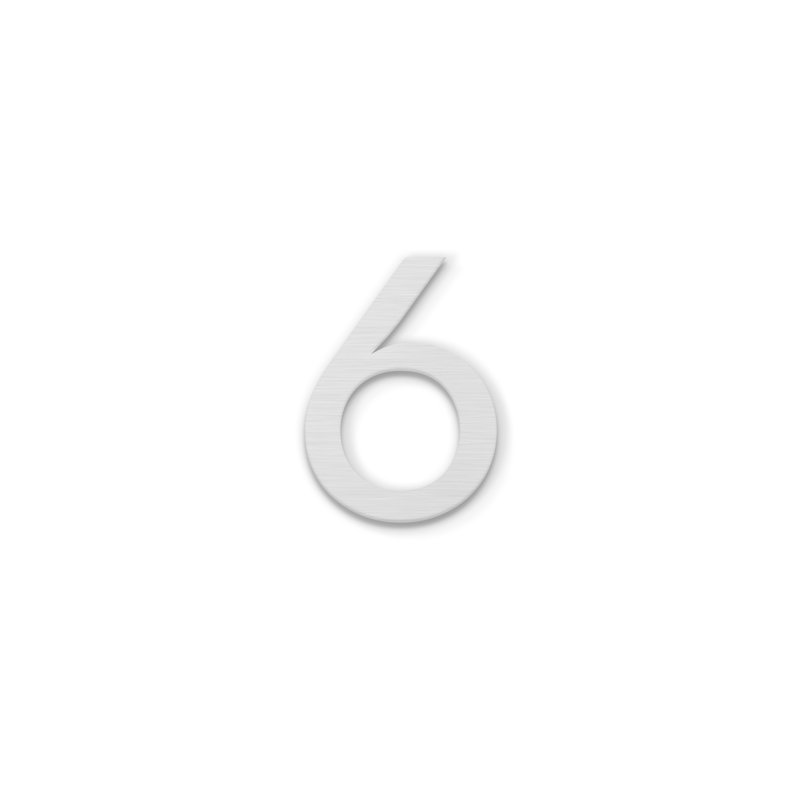 Post & Porch 4" Metal Magnetic House Numbers & Reviews | Wayfair