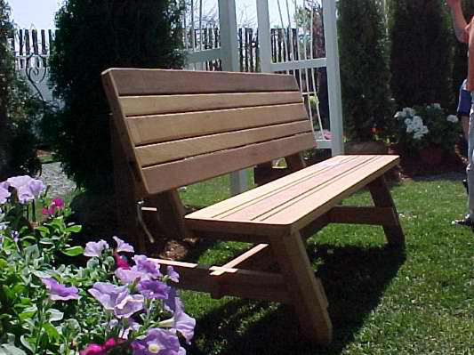 Cedar Outdoor Benches | Cedar Tree Bench & Cedar Garden Bench