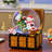 Bloomsbury Market Snowman Treasure Chest Christmas Snow Globe Lantern ...
