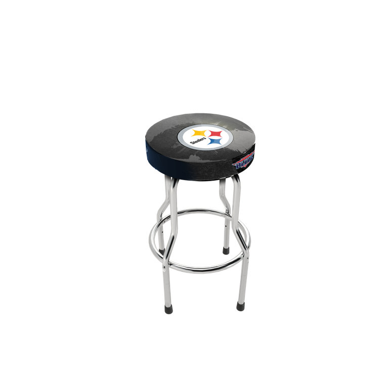 Arcade 1Up Pittsburgh Steelers Adjustable NFLBlitz Team Pub Stool ...