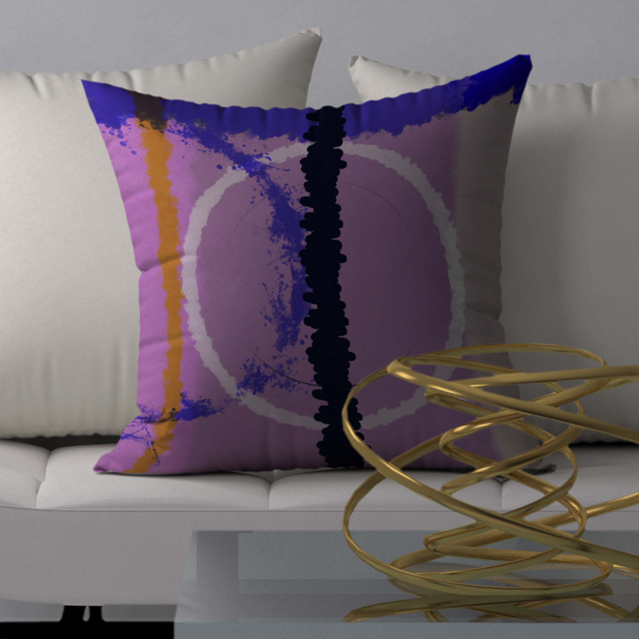 LeRoi Products Undeniably Singular Square Pillow Cover & Insert | Wayfair