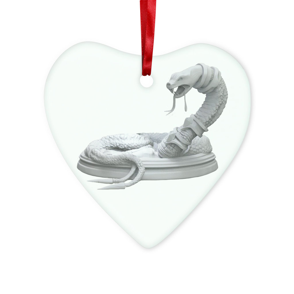 The Holiday Aisle® Snake Holiday Shaped Ornament | Wayfair