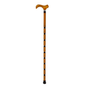 Bay Isle Home™ Wooden Cane Walking Stick With Rubber Tip For Men And ...