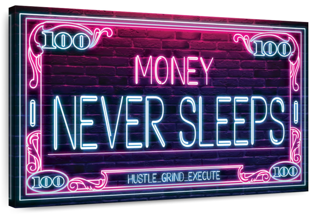 Elephant Stock Hundred Hustle Dollar Bill - Wayfair Canada