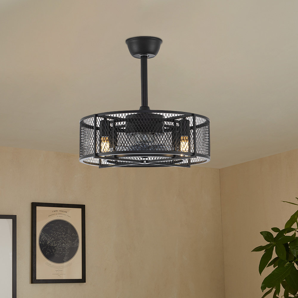 LoftDesigns Boyter 8 - Blade Ceiling Fan with Remote Control | Wayfair ...