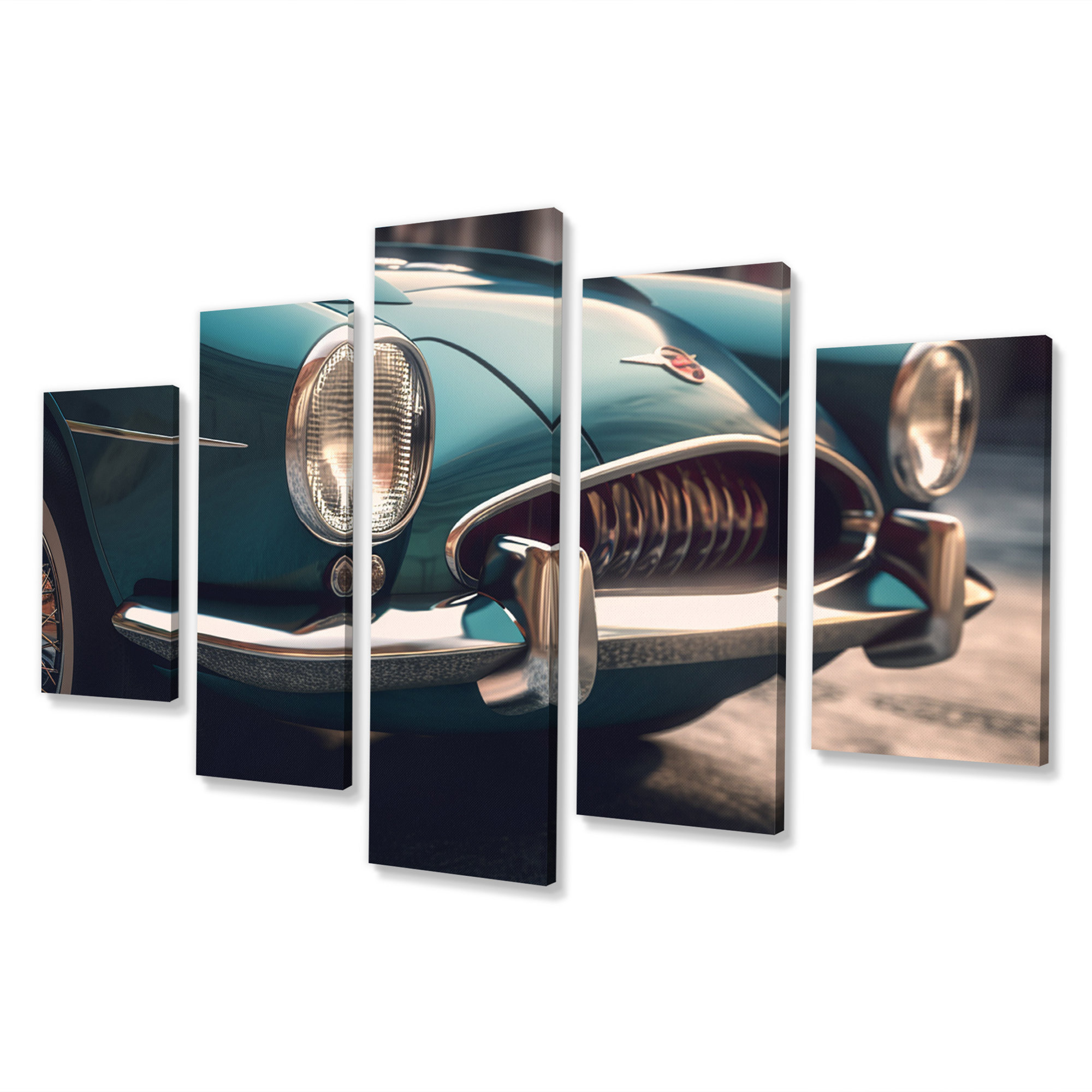Red Barrel Studio® Vintage Oldtimer Classic Car Elegance IV - Classic ...