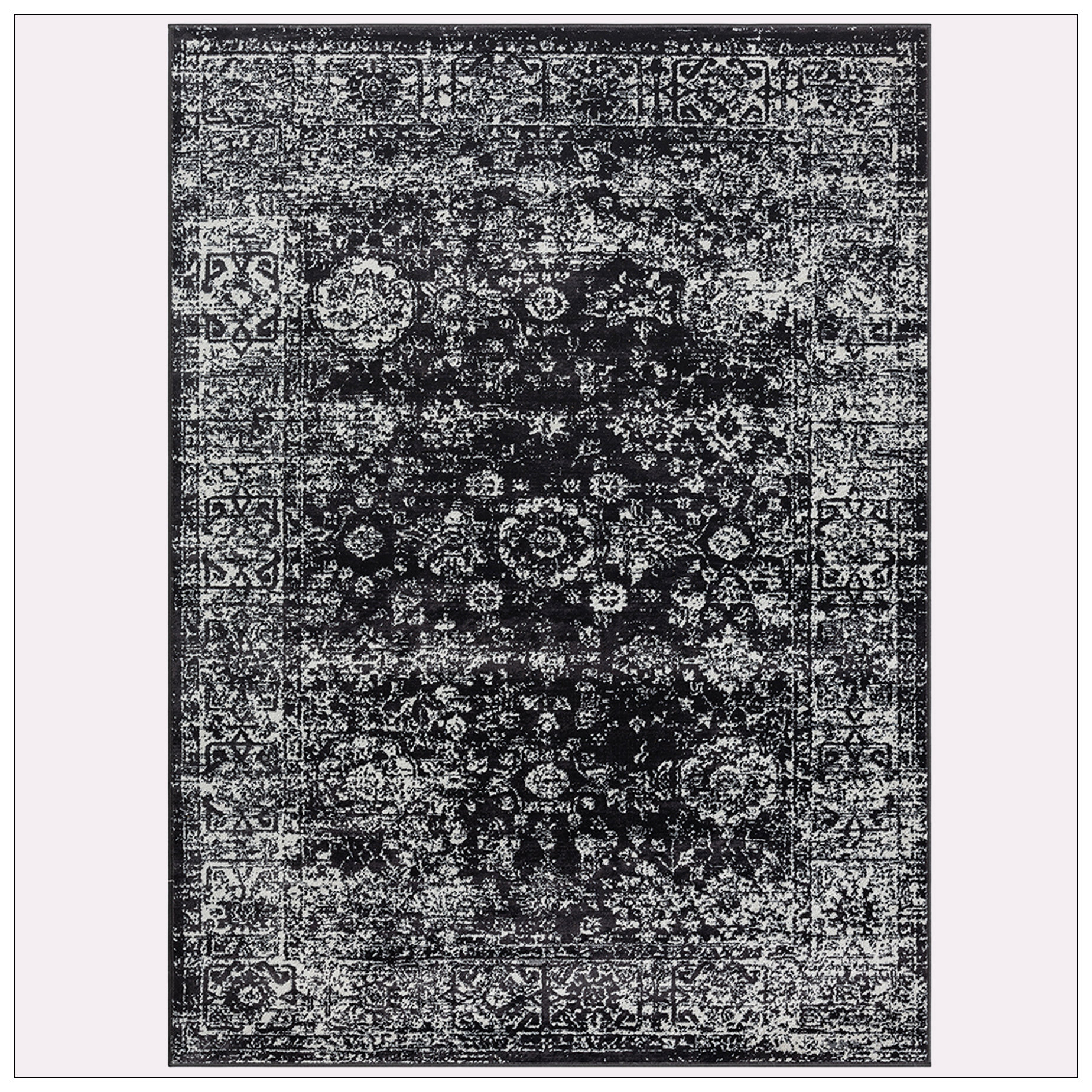 Williston Forge Distressed Vintage Persian Woven Area Rug | Wayfair