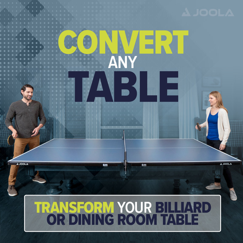 Joola USA JOOLA Table Tennis Conversion Top - Full Sized MDF Ping Pong ...
