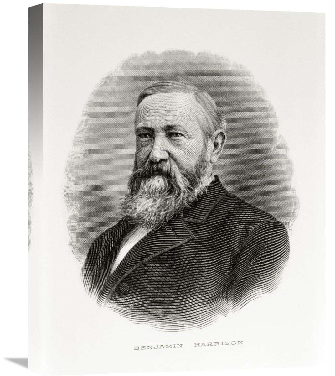 Global Gallery Benjamin Harrison Painting Print on Wrapped Canvas ...