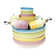 Verano Spanish Ceramics Verano - Pastel Beach - Shallow Bowl - Set Of 4 ...