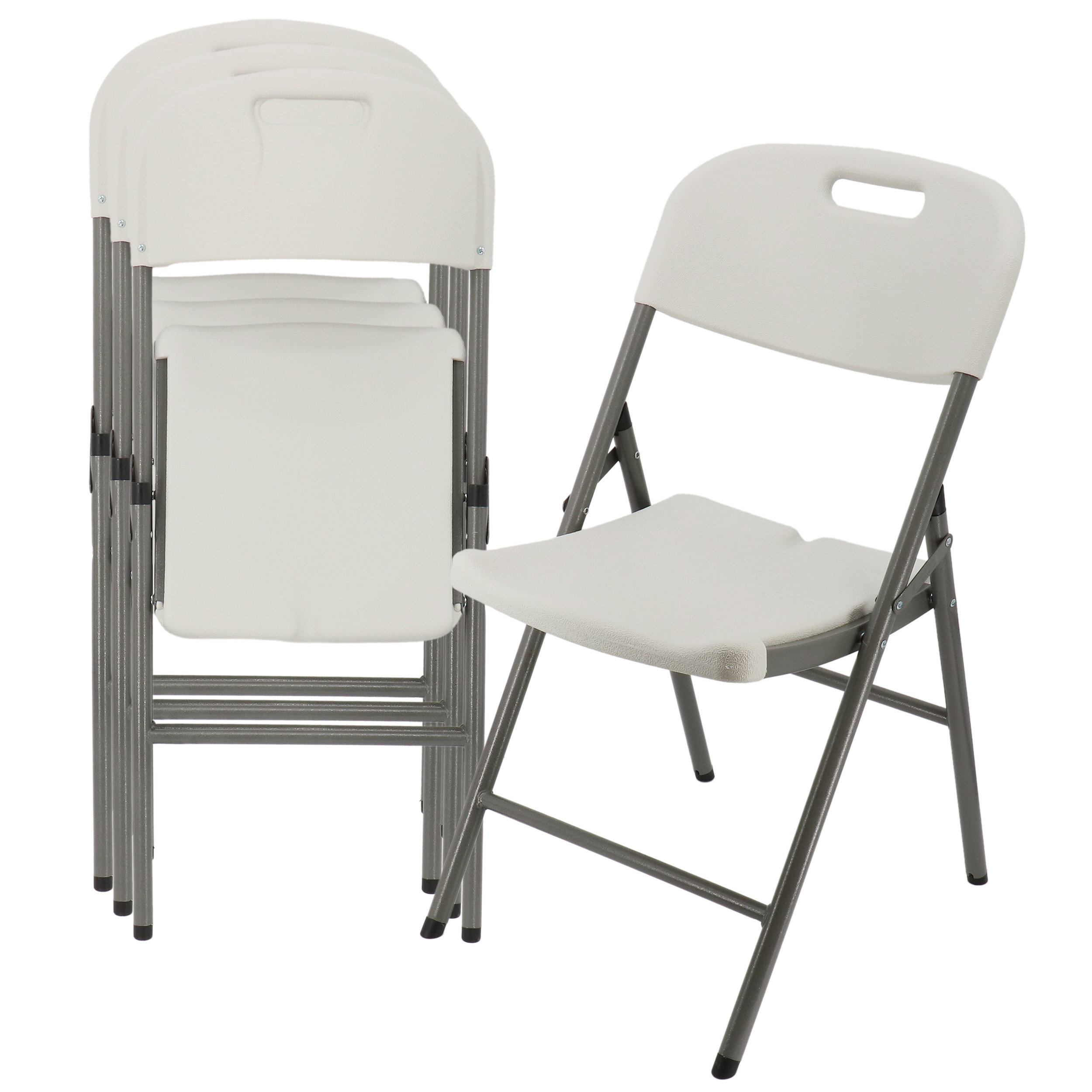 Inbox Zero Linas Folding Chair Set | Wayfair