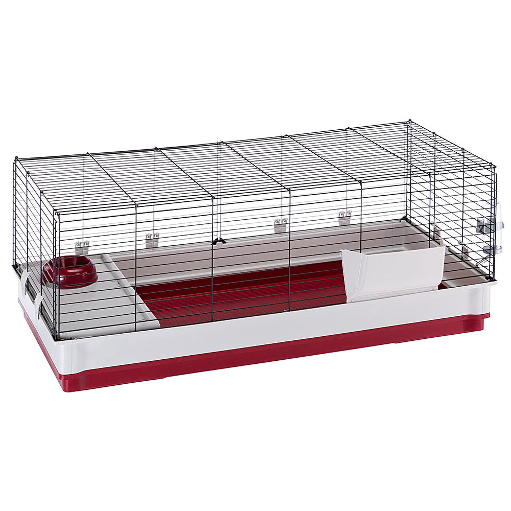 Midwest Homes For Pets Ferplast Rabbit Cage, Burgundy | Wayfair
