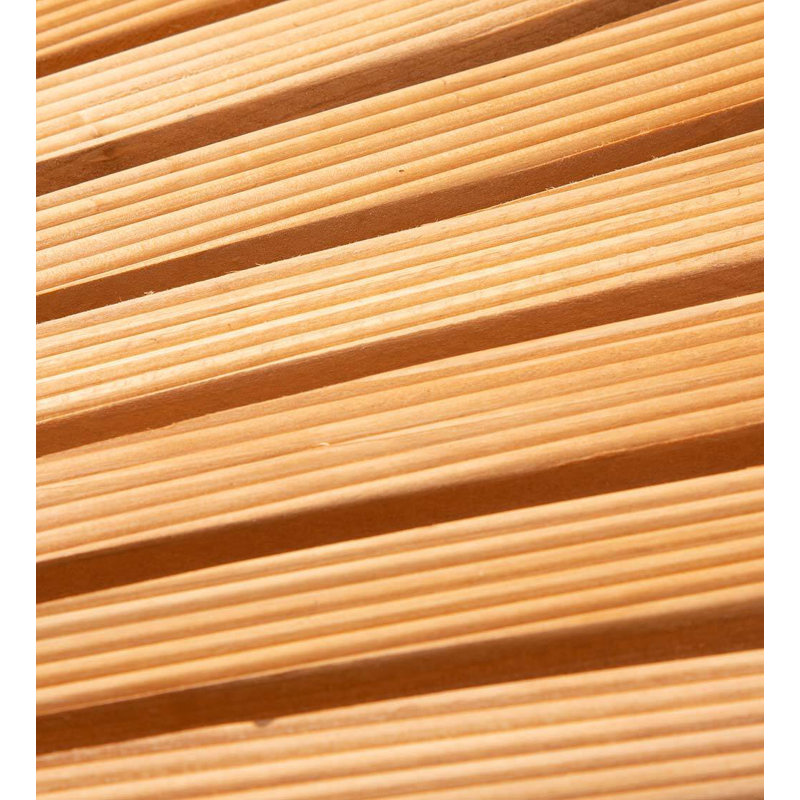 Plow & Hearth Roll-Out Curved Hardwood Bridge & Reviews | Wayfair