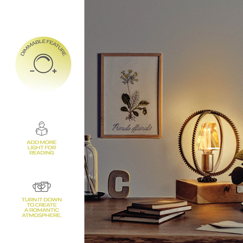 Next Glow 40 Watt Equivalent E26/Medium (Standard) Dimmable 2000K LED ...