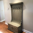 Longshore Tides Kinley Hall Tree 37.5'' Wide with Bench and Shoe ...