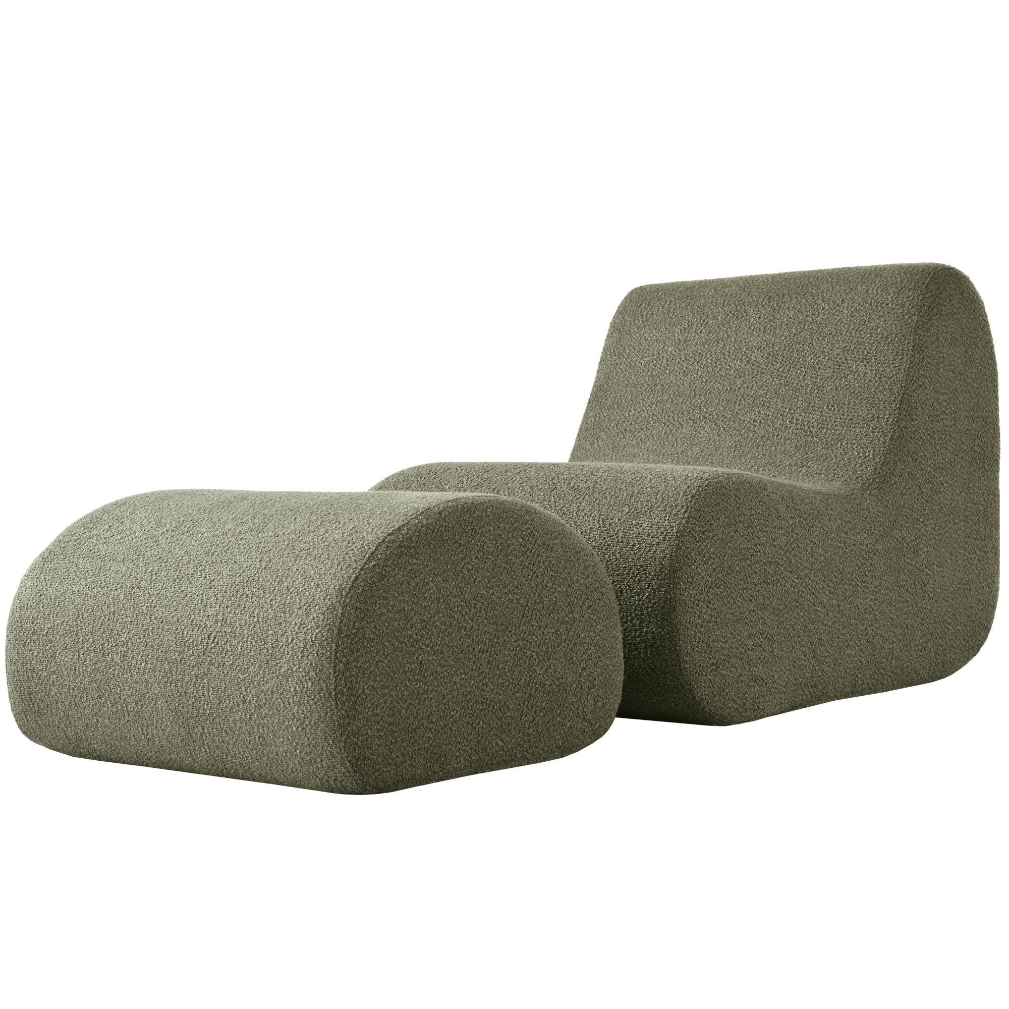 Ivy Bronx High-resilience Foam Polyester Modern Style Living Room Chair ...