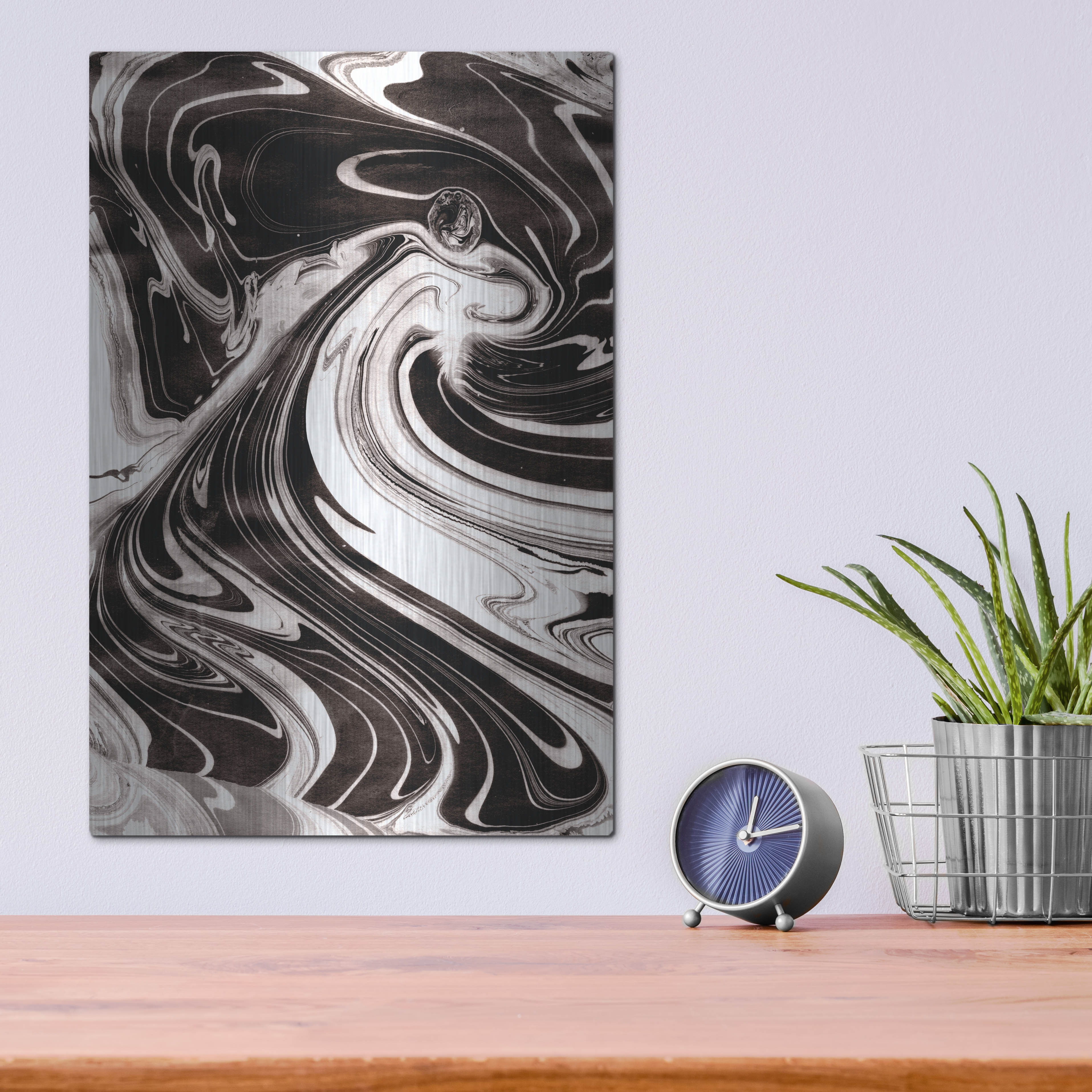 Wrought Studio 'Yinyang 3' by Alicia Ludwig Metal Wall Art - Wayfair Canada