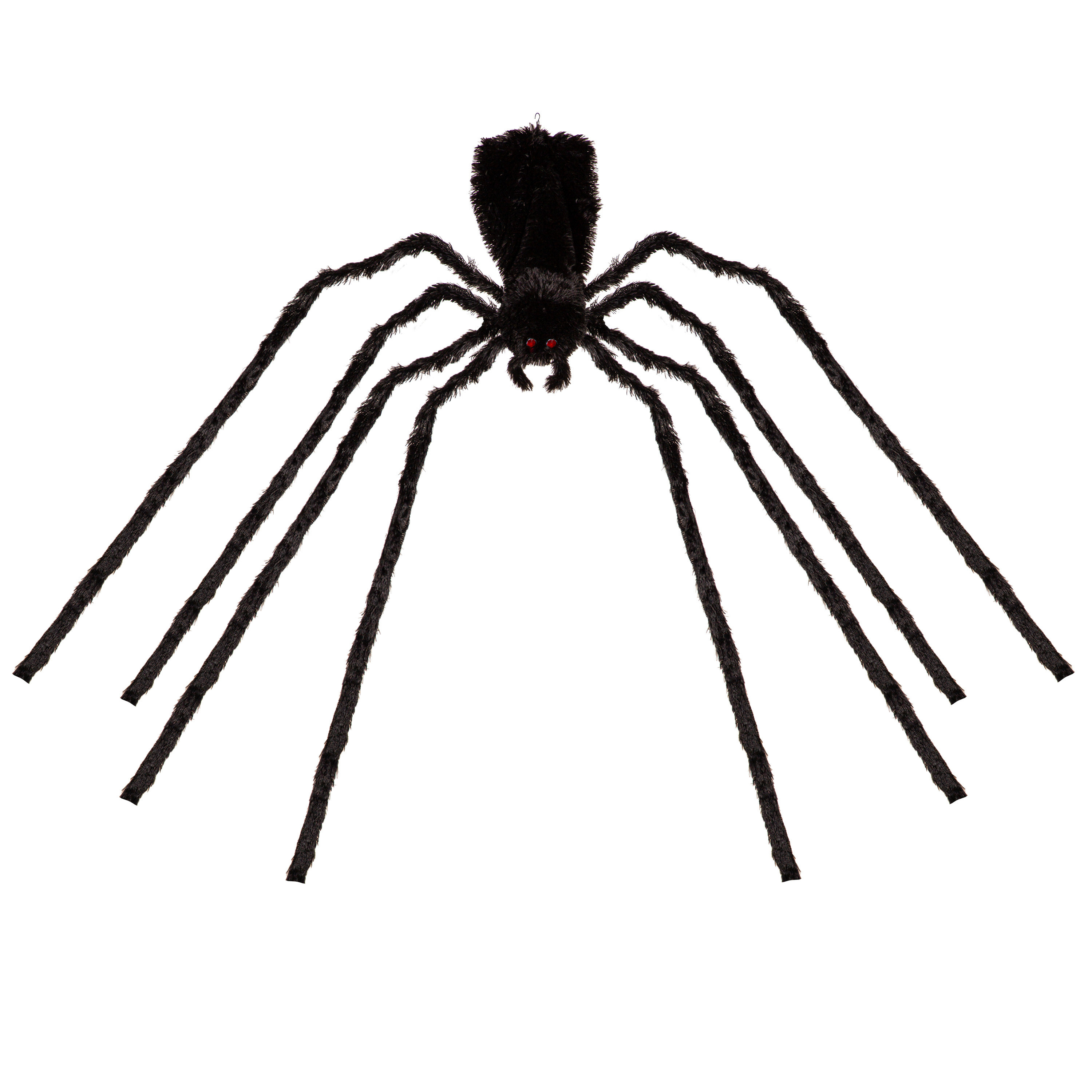 The Holiday Aisle® Kamarianna 12 Foot Black Spider Outdoor Halloween ...