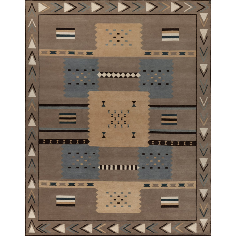 New Moon Rugs Mesa Wool Southwestern Area Rug | Perigold