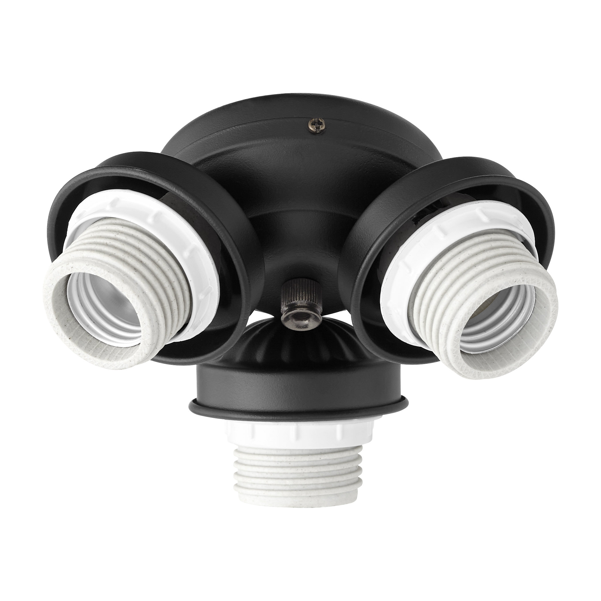 Symple Stuff 3-Light Universal Ceiling Fan Light Fitter | Wayfair