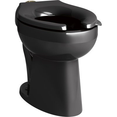 Kohler Highcliff Ultra Ada-Height Flushometer Bowl with Top Spud ...