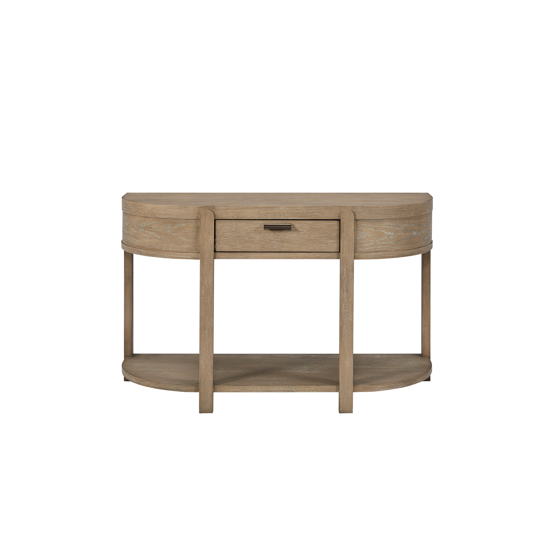 Red Barrel Studio® Curved Console Table With Single Soft - Closing ...