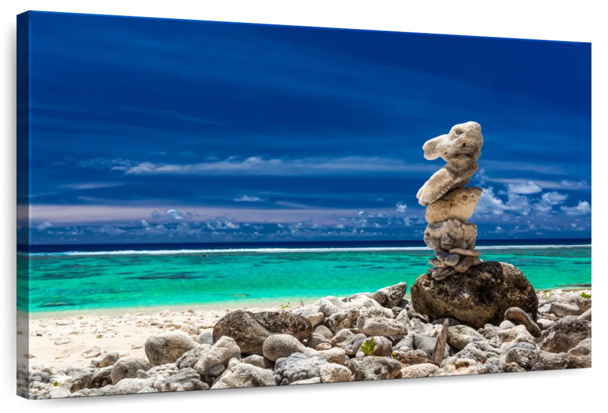 Beachcrest Home™ Gillard Cook Islands Reef Stones | Wayfair
