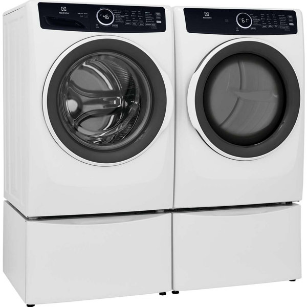 Electrolux Washer & Dryer Set with Stackable 4.5 Cubic Feet Front Load ...